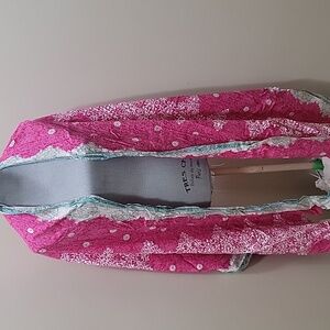 Other | 26 Pink And White Floral Very Long Scarf Can Wear In Multiple ...